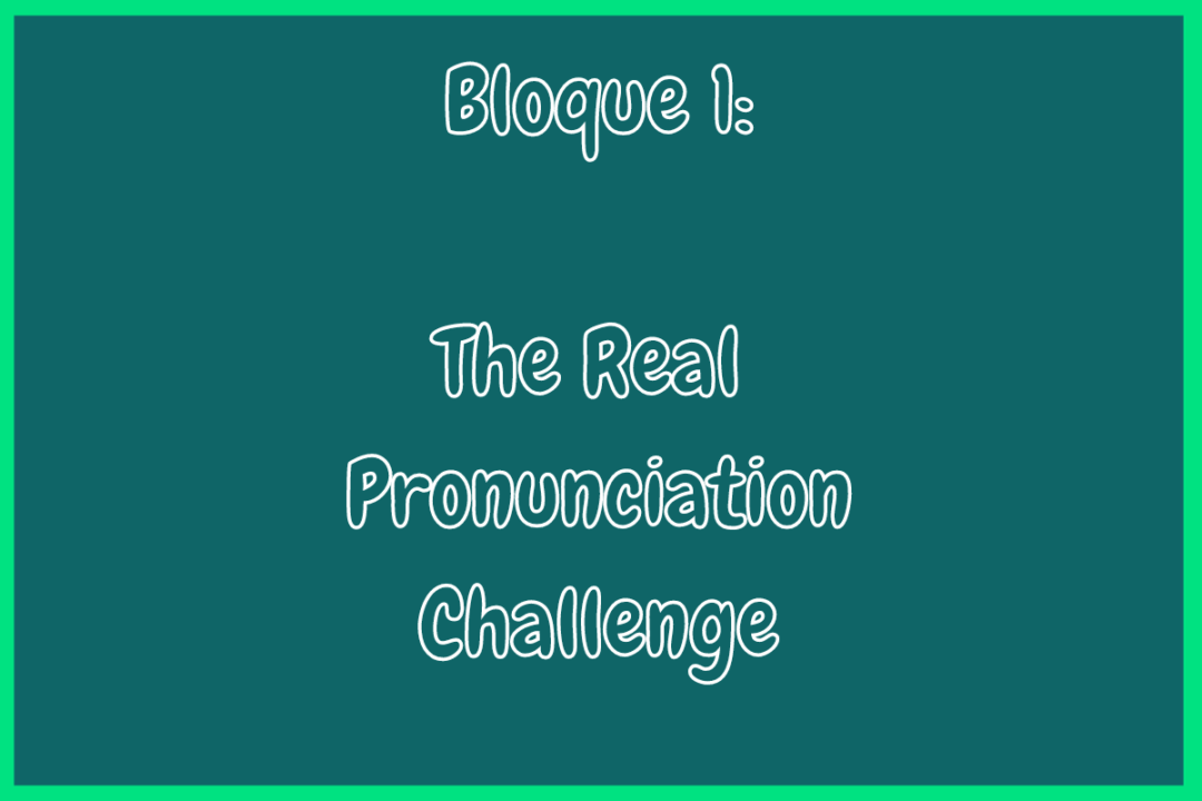 The Real English Challenge (B1-B2) The Real Teacher